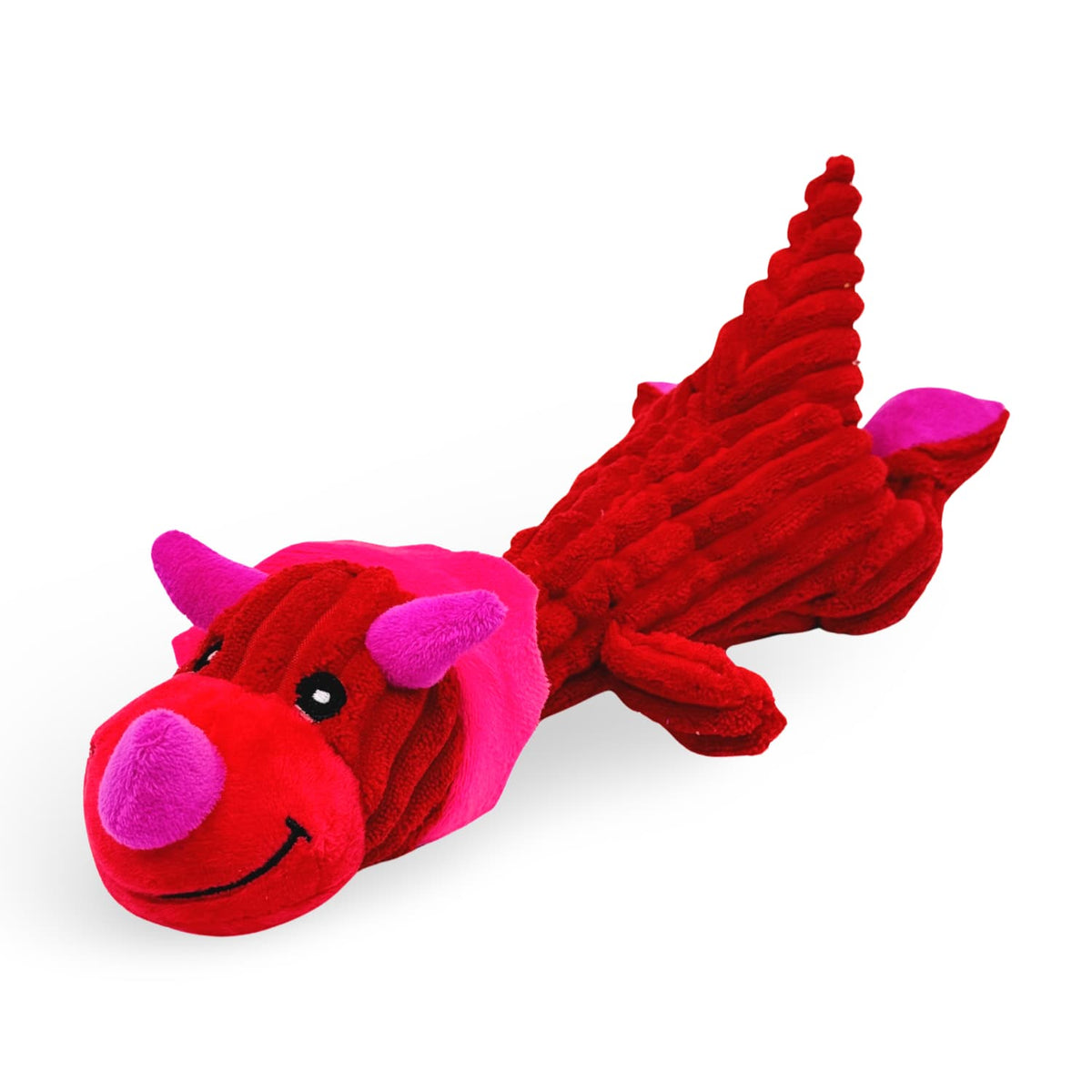 Dinosaur Dragon Squeaky Plush Dog Toy
