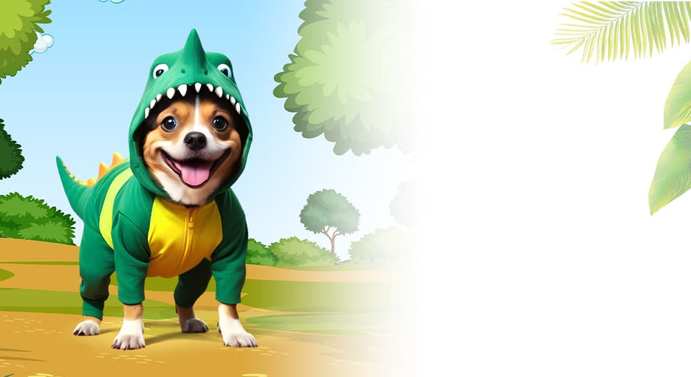 Dinosaur Themed Dog Toy Collection by DuraPaw